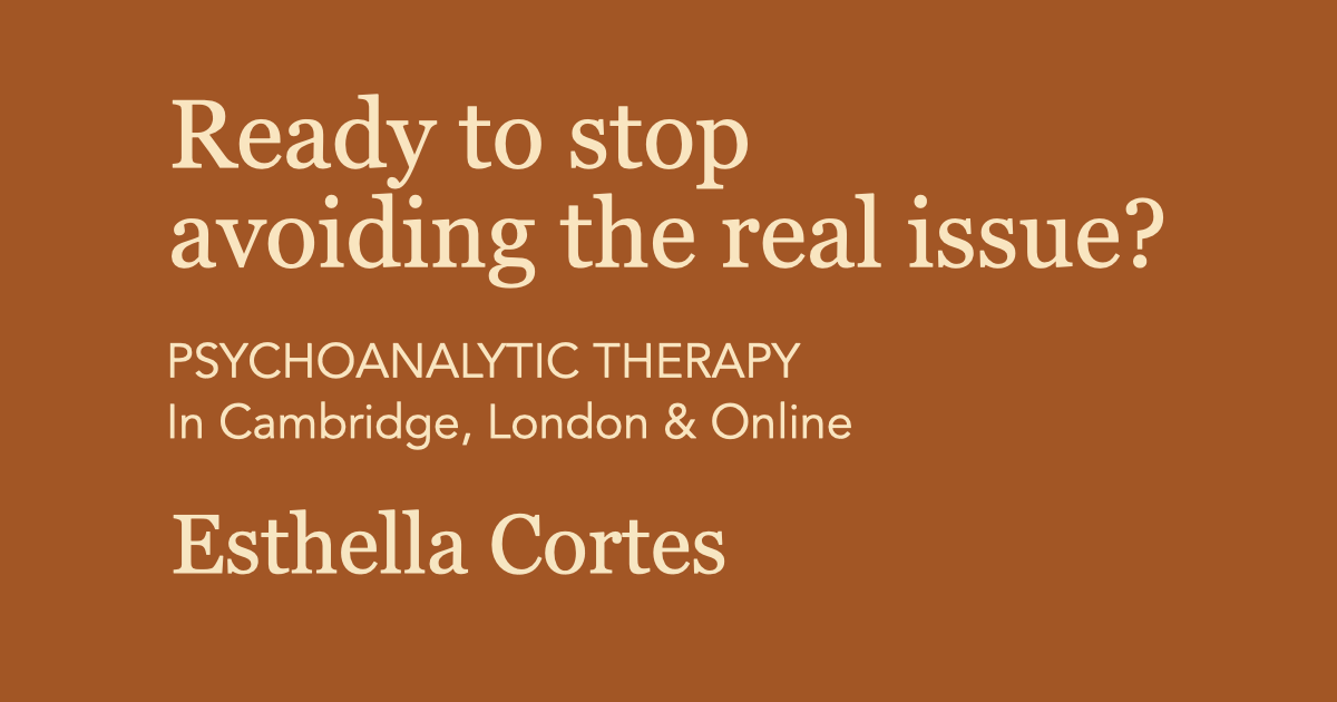 Esthella Cortes - Psychoanalysis